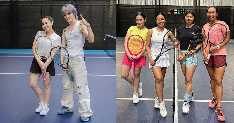 8 Gaya Nagita Slavina saat Olahraga Tenis hingga Lari | Popmama.com